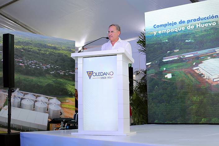 Sr Roberto Toledano-Vicepresidente de Producción de productos Toledano S,.A