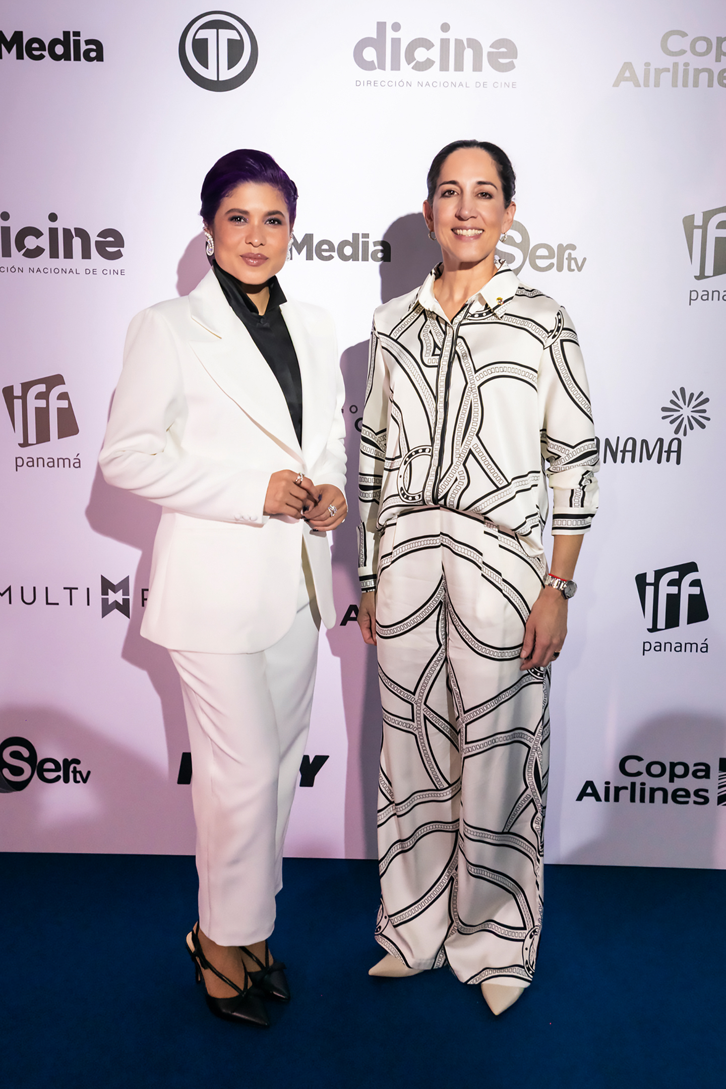 Karla Quintero, Directora Ejectiva de IFF Panama╠ü y Maruja Herrera ...